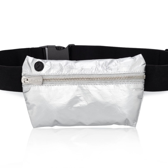Hi Love! | Bags | Fanny Packsilver Metallic | Poshmark